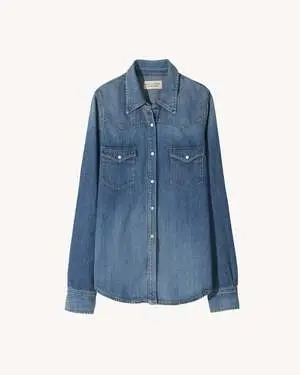 NILI LOTAN Travis Shirt One-color