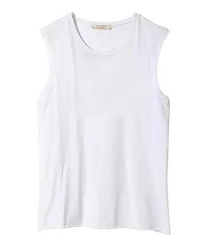 NILI LOTAN Muscle Tee Sleeveless Crewneck