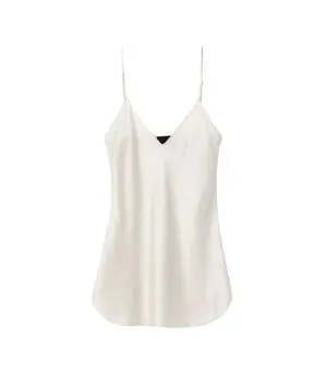 NILI LOTAN Isabella Silk Cami - Ivory