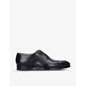 Magnanni Lace-up Leather Oxford Shoes - Black