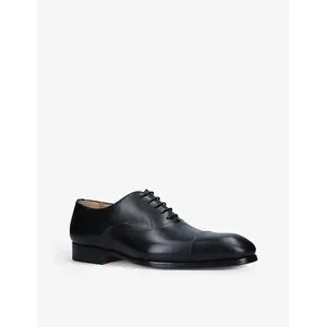 Magnanni Lace-up Leather Oxford Shoes - Black