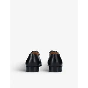 Magnanni Lace-up Leather Oxford Shoes - Black