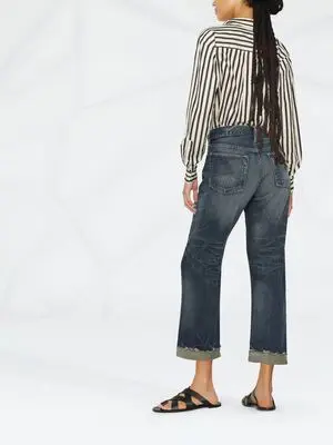 Ralph Lauren Cropped Straight-leg Jeans
