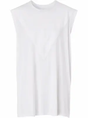 Burberry Panel Detail Sleeveless Top