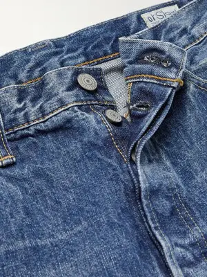 ORSLOW 105 Straight-leg Selvedge Jeans - Blue