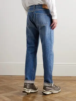 ORSLOW 105 Straight-leg Selvedge Jeans - Blue