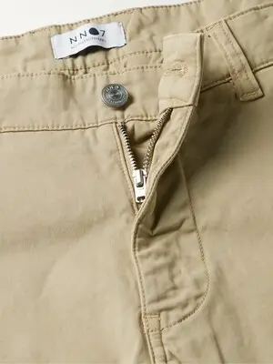 Nn07 Marco Slim-fit Cotton-blend Twill Chinos 36w 34l
