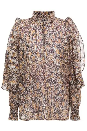Maje Metallic Blouses