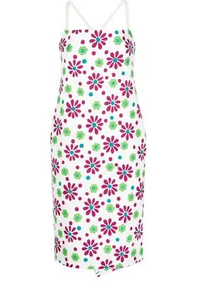 Saint Laurent Floral Day Dresses