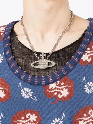 VIVIENNE WESTWOOD Bas Relief Orb-charm Necklace