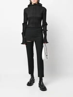 Givenchy Skirt-detail Slit Trousers