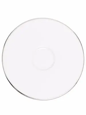 SIEGER BY FÜRSTENBERG Treasure Platinum Rimmed Saucer - White
