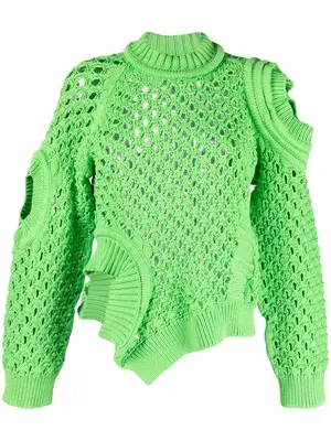 Stella McCartney Textured Mesh Jumper