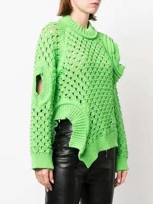 Stella McCartney Textured Mesh Jumper