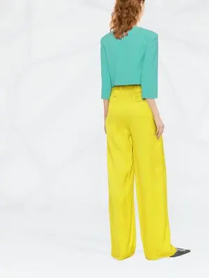 Patrizia Pepe Cropped Three-quarter Sleeve Jacket
