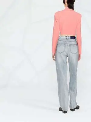 Patrizia Pepe Peak-lapel Cropped Blazer