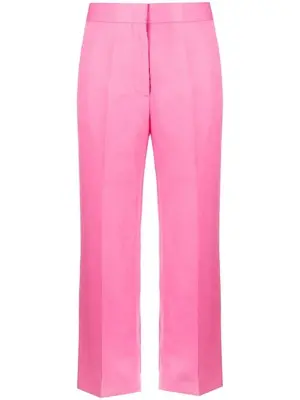 MSGM Cropped Tailored Trousers