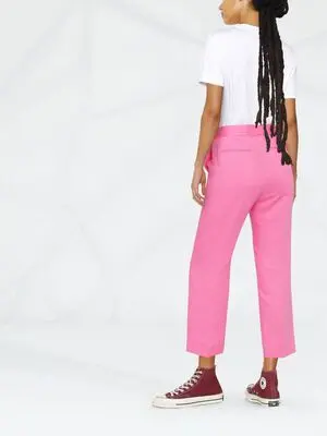 MSGM Cropped Tailored Trousers