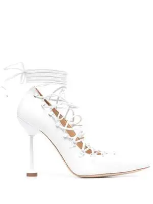 TORI SOLEA Dita 110mm Pumps - White