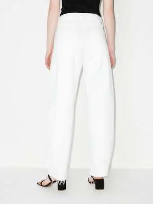 AGOLDE High-waist Wide-leg Jeans - White