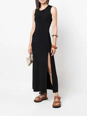 Bite Studios Sleeveless Maxi Dress With Front Slit