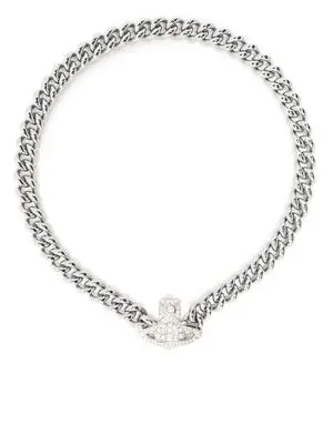 VIVIENNE WESTWOOD Graziella Small Choker - Silver