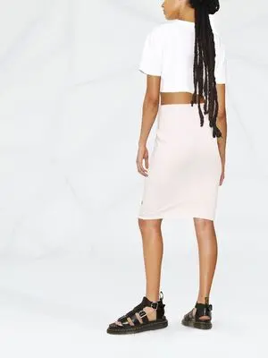 Dsquared2 Smiley Slogan Print Skirt