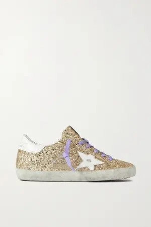 Women's Golden Goose Deluxe Brand Glitter Sneakers