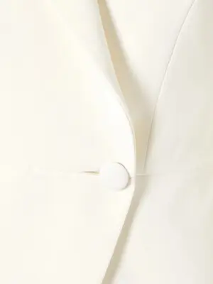 Safiyaa Trinidad Asymmetric Crepe Playsuit