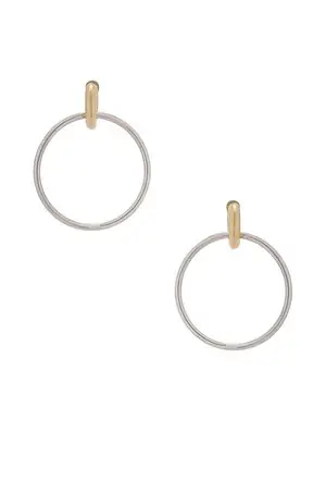 SPINELLI KILCOLLIN Casseus Hoop Earrings - Sterling Silver