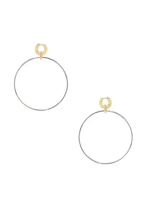 SPINELLI KILCOLLIN Altaire Hoop Earrings - Sterling Silver