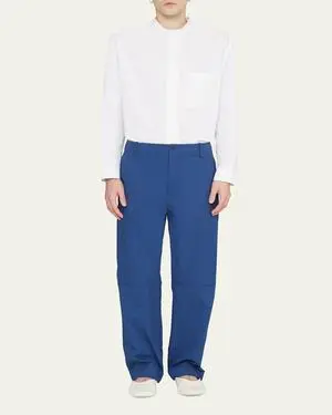 3.1 Phillip Lim Cotton-nylon Twill Cargo Pants - Blue