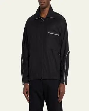 3.1 Phillip Lim Curve-zip Blouson Jacket