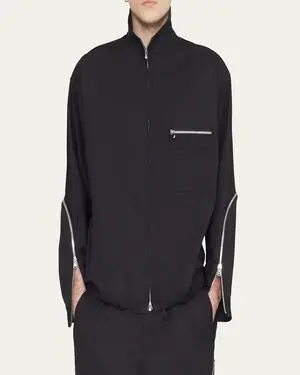 3.1 Phillip Lim Curve-zip Blouson Jacket
