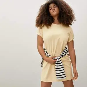 Everlane Everlane Organic Cotton T-Shirt Dress Balsa