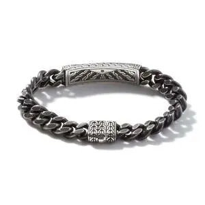 John Hardy Reticulated Curb Chain Bracelet