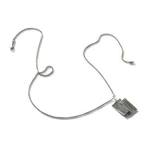 John Hardy Bamboo Striated Pendant Necklace
