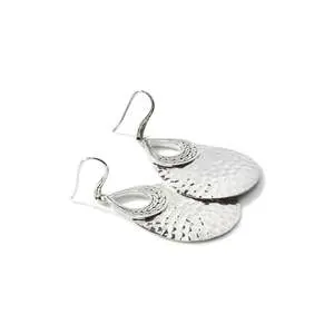 John Hardy Classic Chain Hammered Teardrop Earrings