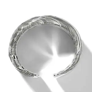 John Hardy Bamboo Woven Kick Cuff