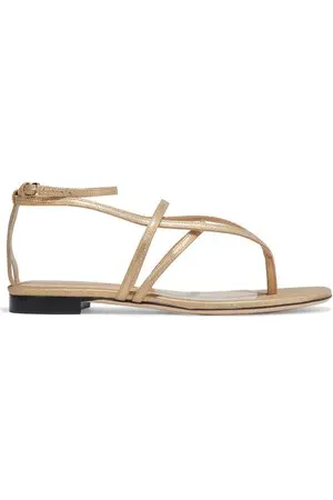 Sergio Rossi Metallic Sandals For Women
