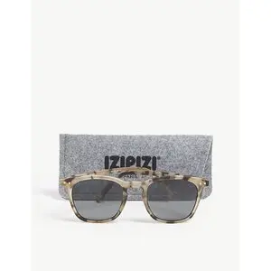 IZIPIZI E Square-frame Sunglasses - Brown