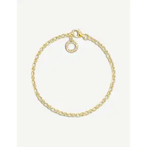 THOMAS SABO 18ct Yellow- Plated Charm Bracelet