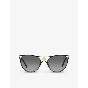 Versace Ve2237 Cat-eye Sunglasses - Black