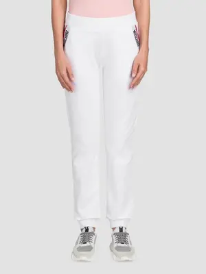 Moschino Stretch-cotton Jogger Pants