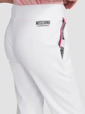 Moschino Stretch-cotton Jogger Pants