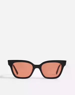 Madewell Pierport Cat-Eye Sunglasses True Black