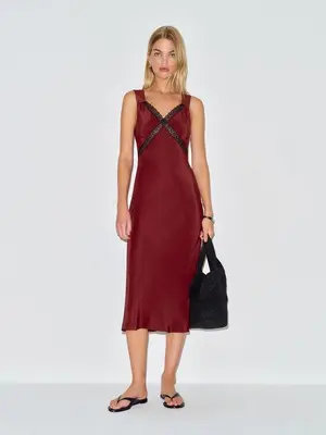 V Neck Day Dresses