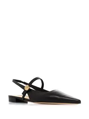 MADISON MAISON Slingback Ballerina Shoes - Black