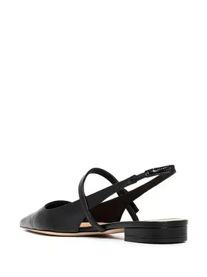 MADISON MAISON Slingback Ballerina Shoes - Black
