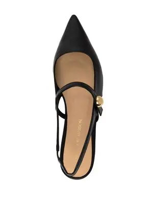 MADISON MAISON Slingback Ballerina Shoes - Black